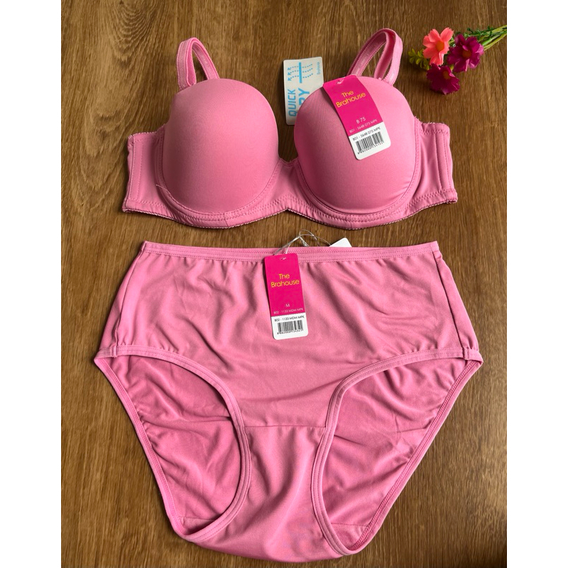 Jual THE BRAHOUSE SET BRA DAN CELANA DALAM WANITA SET PAKAIAN DALAM WANITA WARNA HITAM BRA 32B ...