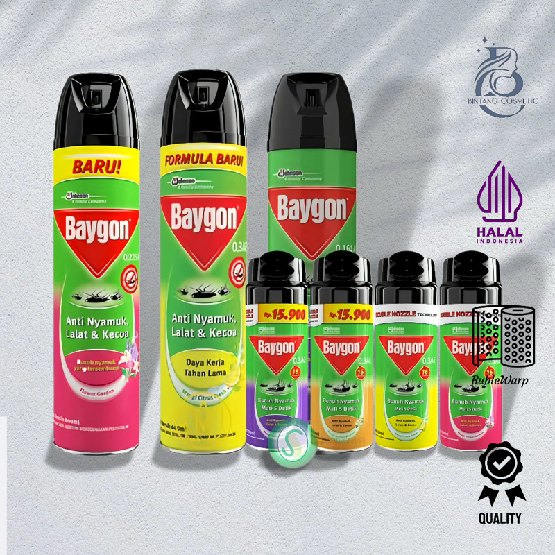 Jual BAYGON Pembasi Nyamuk Dan Kecoa - Baygon Semprot | Shopee Indonesia