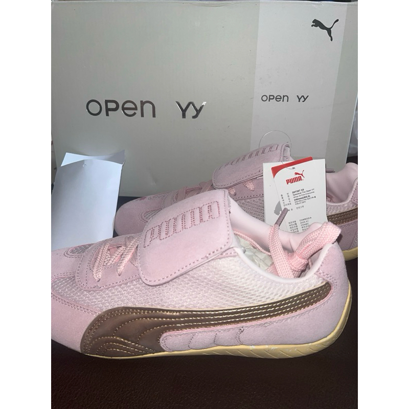 Jual SEPATU PUMA SPEEDCAT OPEN YY PINK PRIGINAL | Shopee Indonesia