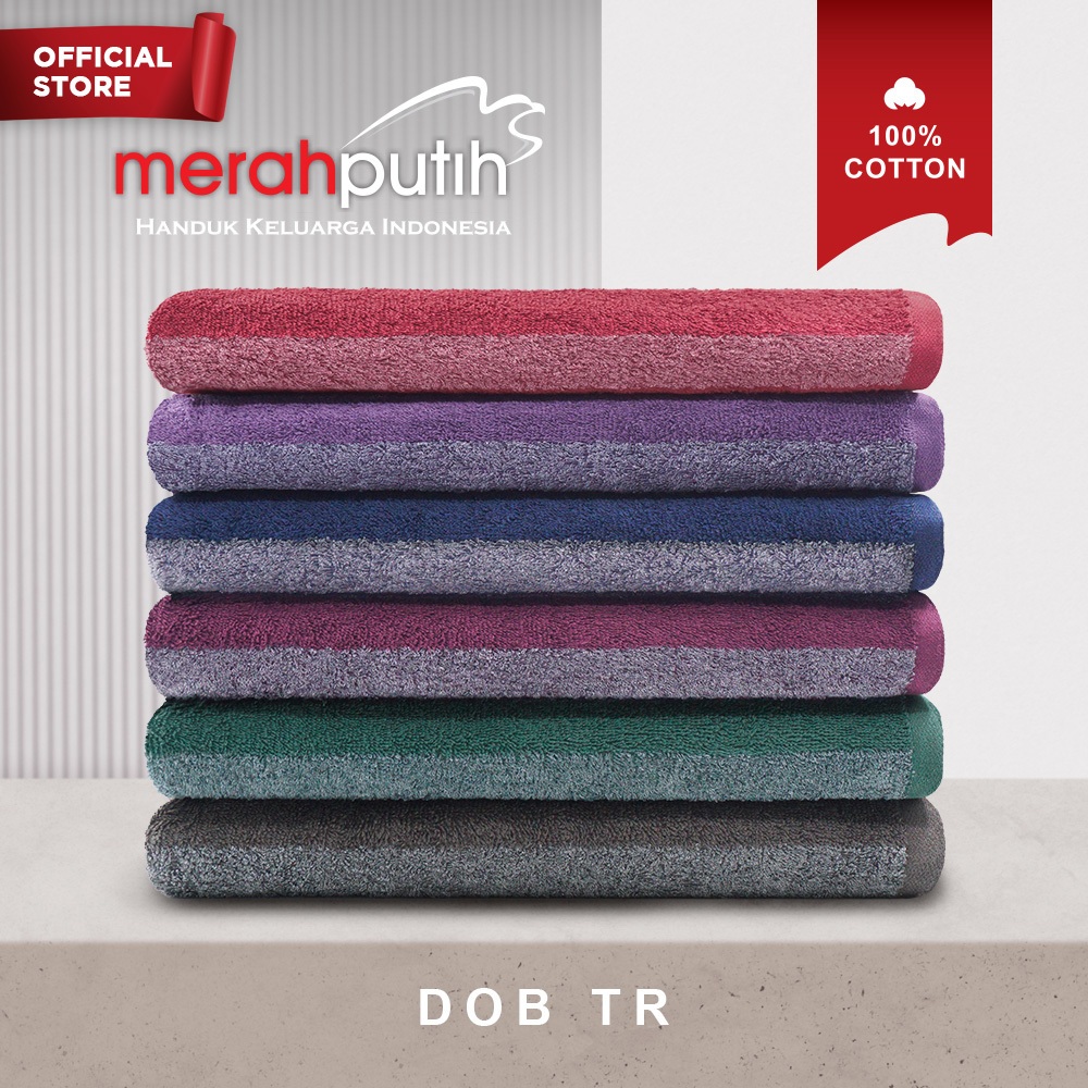 Jual Handuk Merah Putih Towel DOB TR 70 x 135 cm / Handuk Mandi ...