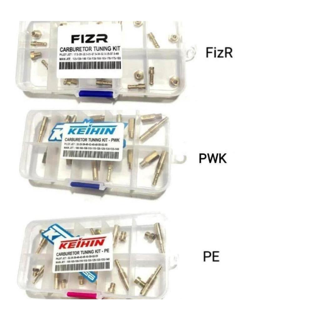 Jual KARBURATOR TUNING KIT SPUYER PILOT JET MAIN JET REPAIR KIT PE PWK FIZ R DAN PWK JUMBO ...