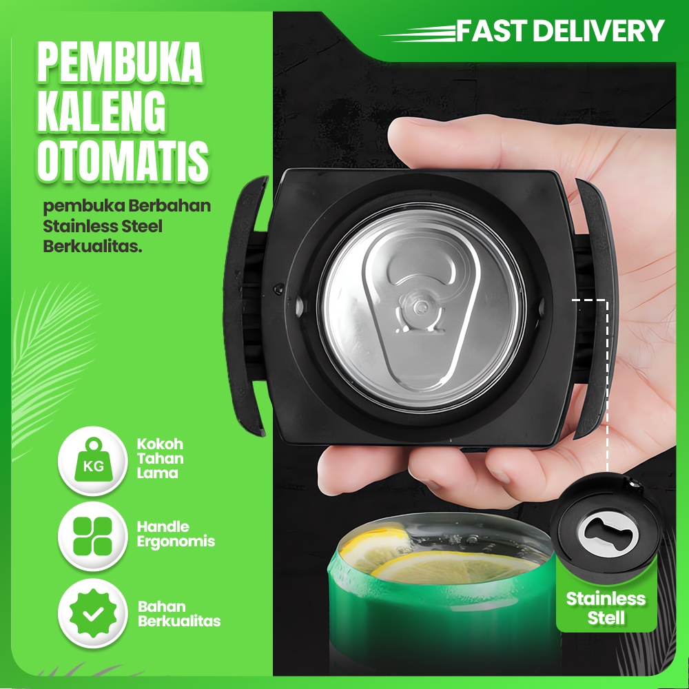 Jual Alat Pembuka Tutup Kaleng Botol Handheld Beer Can Opener Pemotong ...