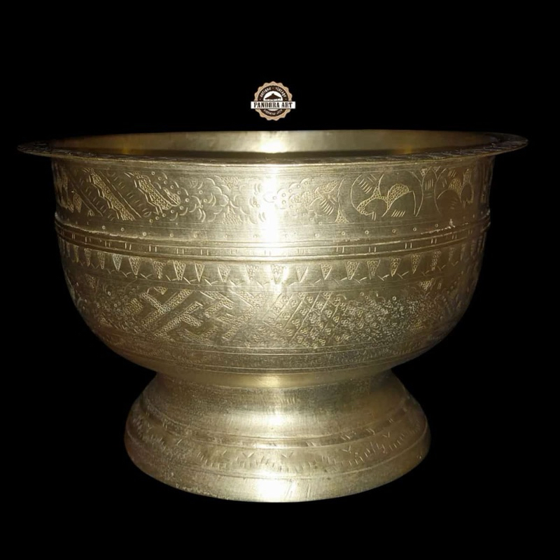 Jual Bokor kuningan ukir lawas ( B819 ) | Shopee Indonesia