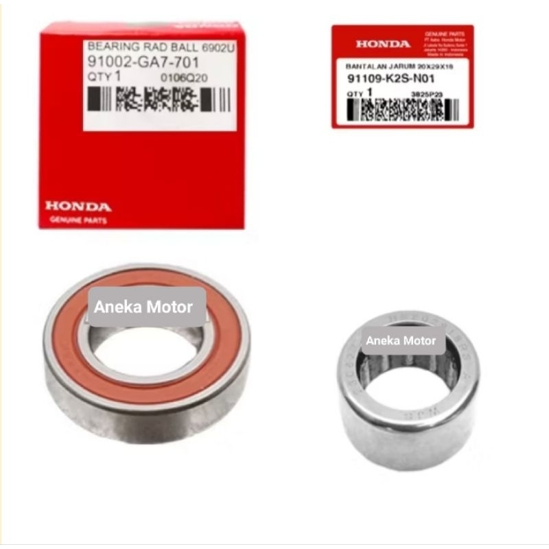 Jual Bearing Laher Bambu Pully CVT Honda Beat Karbu/Fi/Pop/eSP Scoopy ...