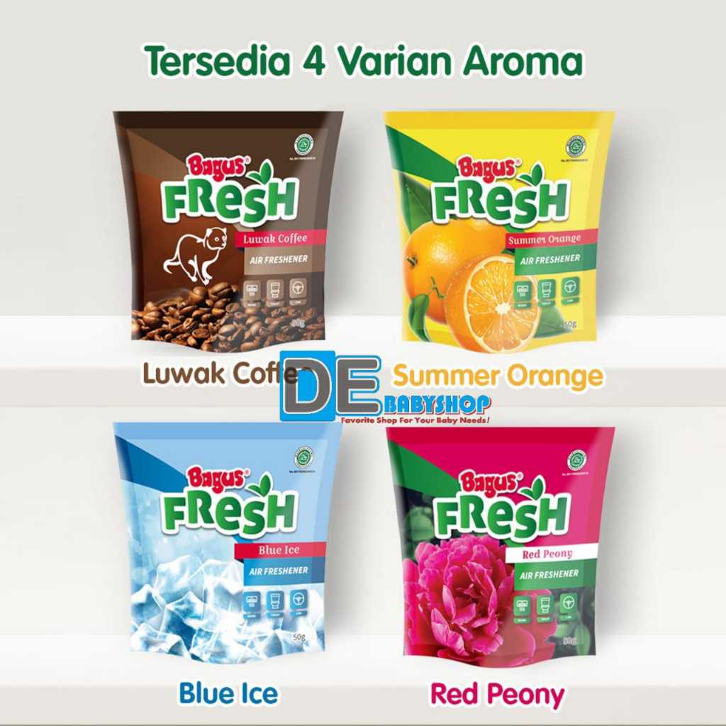 Jual Bagus Fresh Air Freshener 50gr / Pengharum Ruangan | Shopee Indonesia