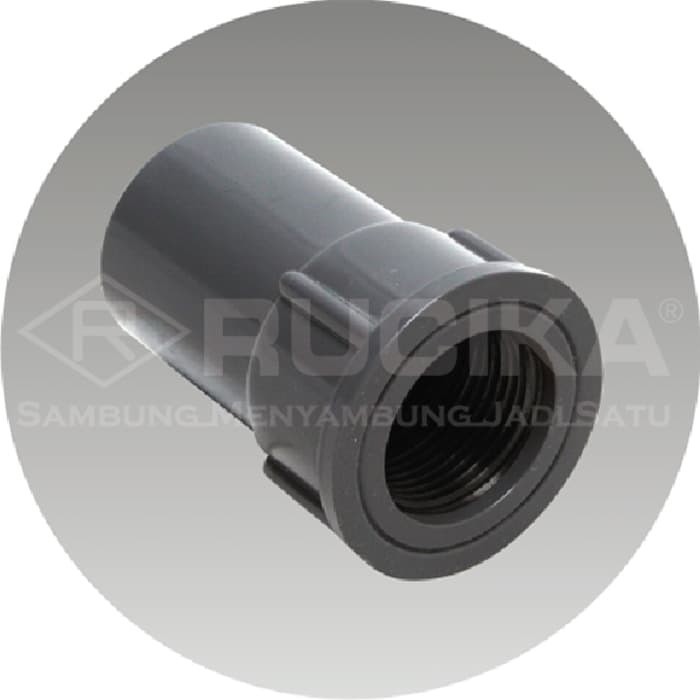 Jual Sambungan / Sok Drat Dalam 1/2 PVC RUCIKA | Shopee Indonesia