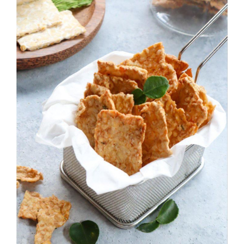 Jual keripik tempe 100% fresh HOMEMADE 500Gram | Shopee Indonesia
