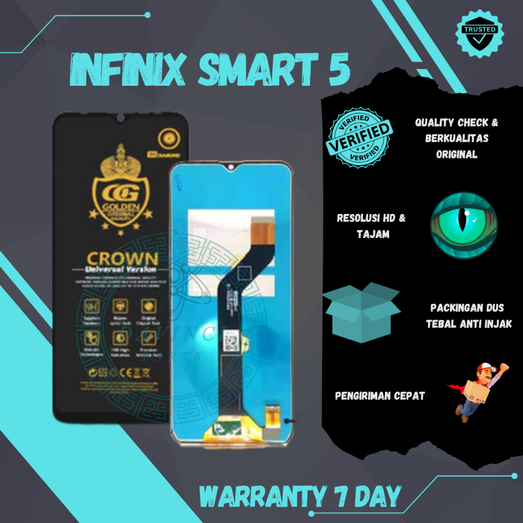 Jual LCDI INFINIX X657 / X657B / SMART 5 TOUCHSCREEN FULLSET COMPLETE ...