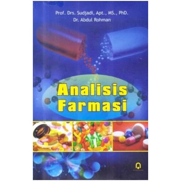 Jual Buku Analisis Farmasi - Sudjadi, Abdul Rohman | Shopee Indonesia
