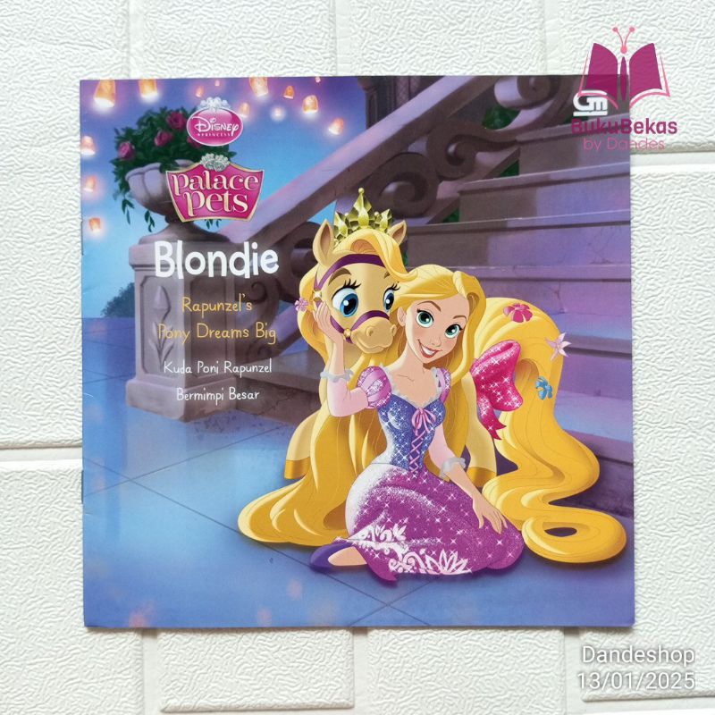 Jual Disney Princess Palace Pets Blondie - Rapunzel's Pony Dreams Big ...
