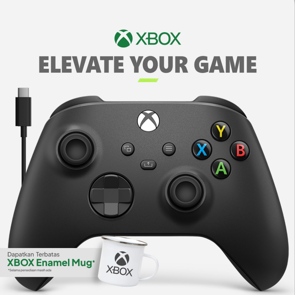 Jual Xbox Wireless Controller + USB-C Cable | Shopee Indonesia