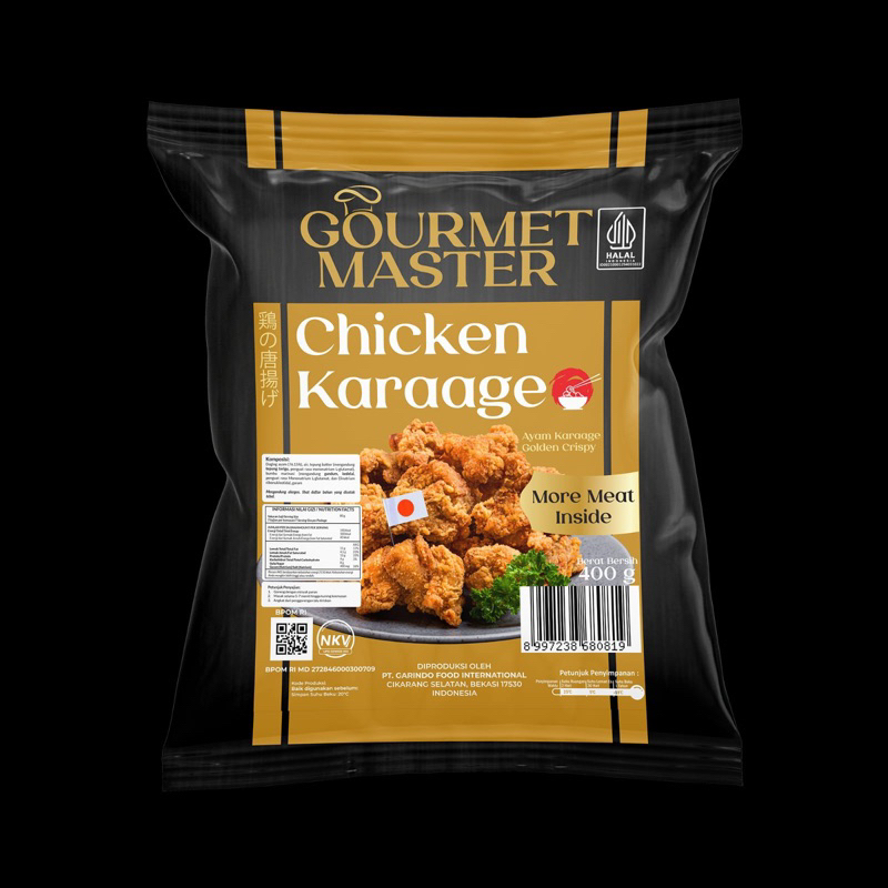 Jual Gourmet master chicken karage 400 gr | Shopee Indonesia