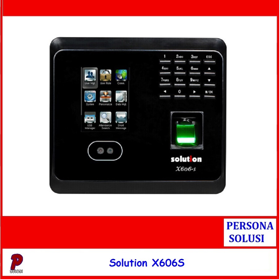 Jual Solution X606-S - Mesin Absensi - Mesin Finger | Shopee Indonesia