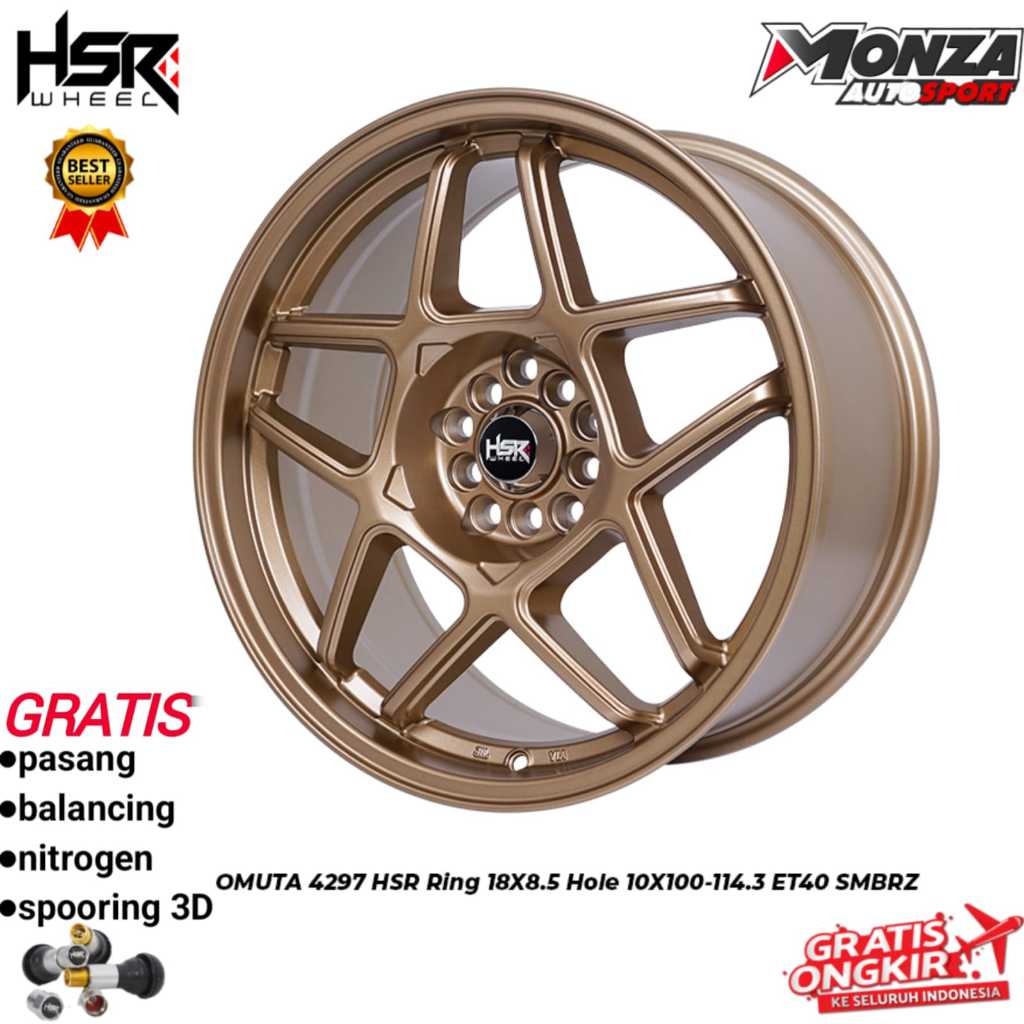 Jual Velg mobil Hsr Omuta ring 18 yaris cross,new veloz,altis new ...