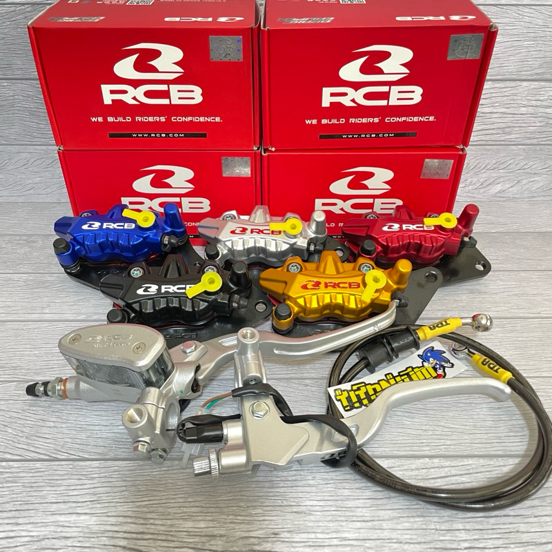 Jual PAKETAN REM DEPAN RCB MASTER REM RCB E2 SILVER KALIPER RCB S26 ...