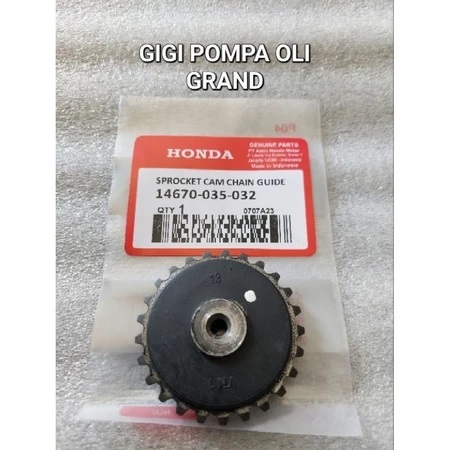 Jual Gigi pompa oli Grand supra 14670035032 | Shopee Indonesia