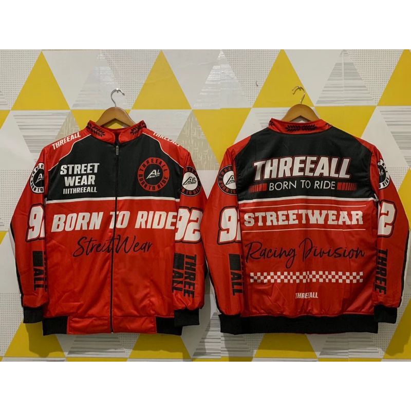 Jual JAKET MOTOR JAKET NASCAR POLOS JAKET RACING POLOS XTC | Shopee ...