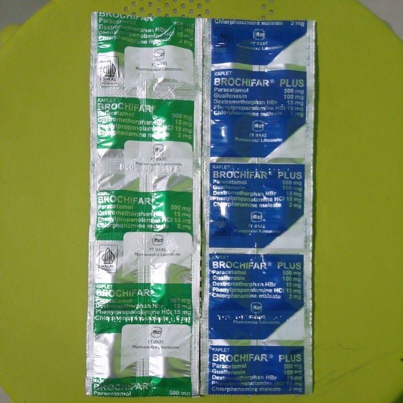 Jual BROCHIFAR® PLUS (Obat Batuk,Flu,Pilek,Demam,Sakit Kepala) ifars ...