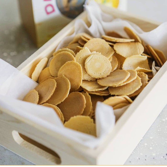 Jual Kue Dolar Opak Dolar 1Kg Kue Kering Manis Renyah Snack Jadul Dolar ...