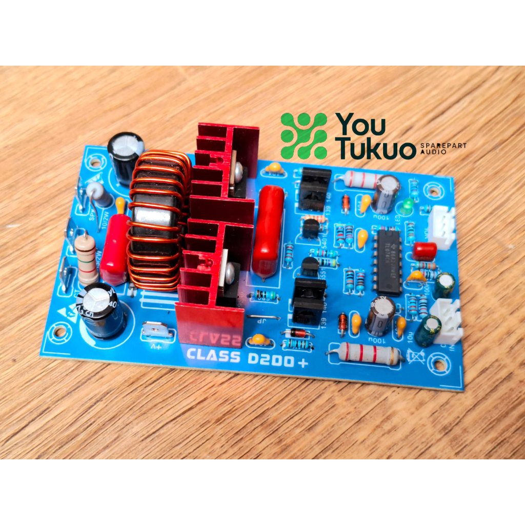 Jual Kit Power Class D200 Amplifier 200watt | Shopee Indonesia