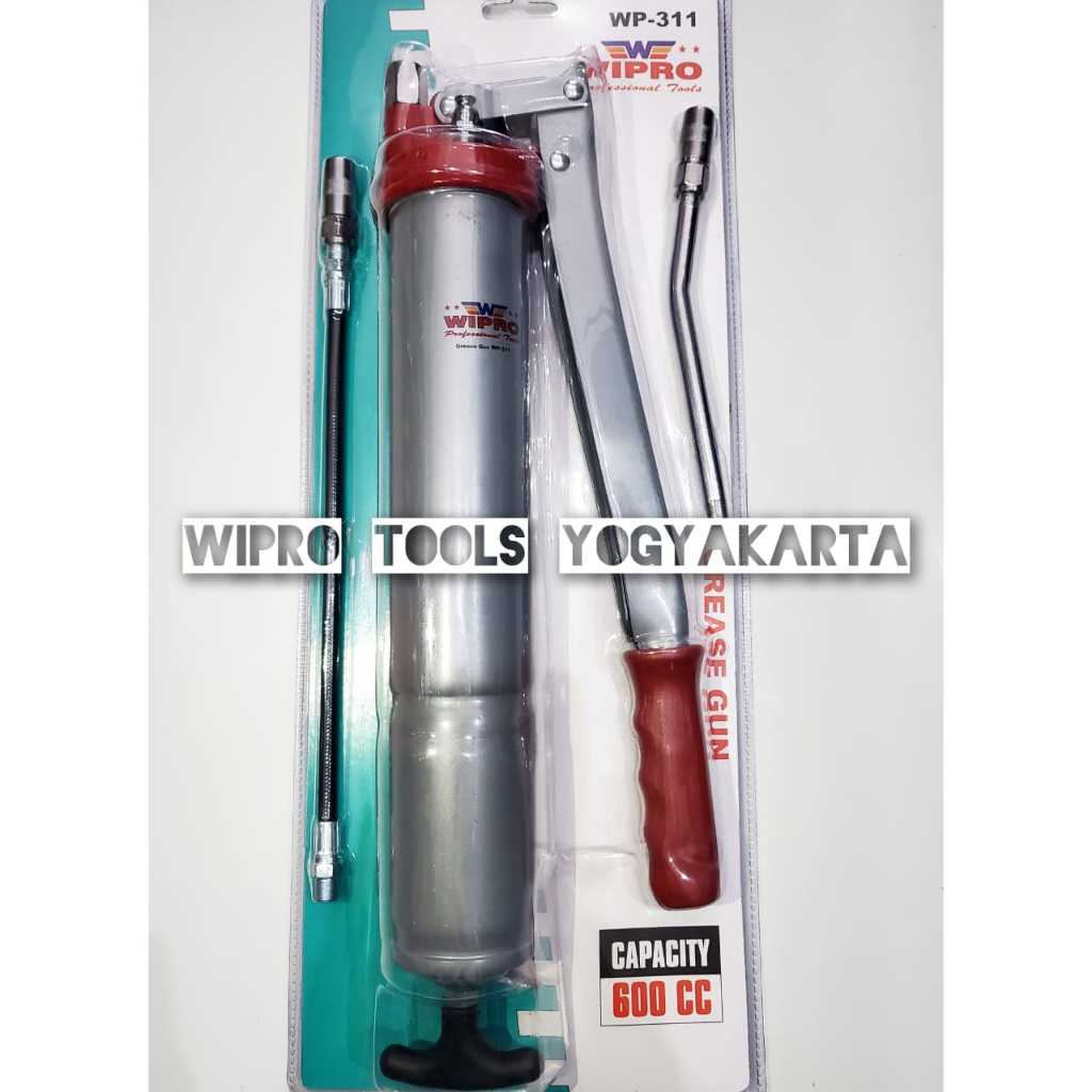 Jual Wipro Hand Grease Gun 600cc / Pompa Gemuk Tangan Wipro | Shopee ...