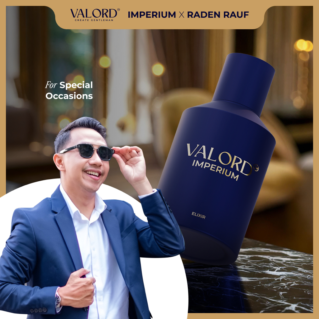 Jual Valord Imperium X Raden Rauf - Elixir Perfume Oud Pria 50 Ml | Shopee Indonesia