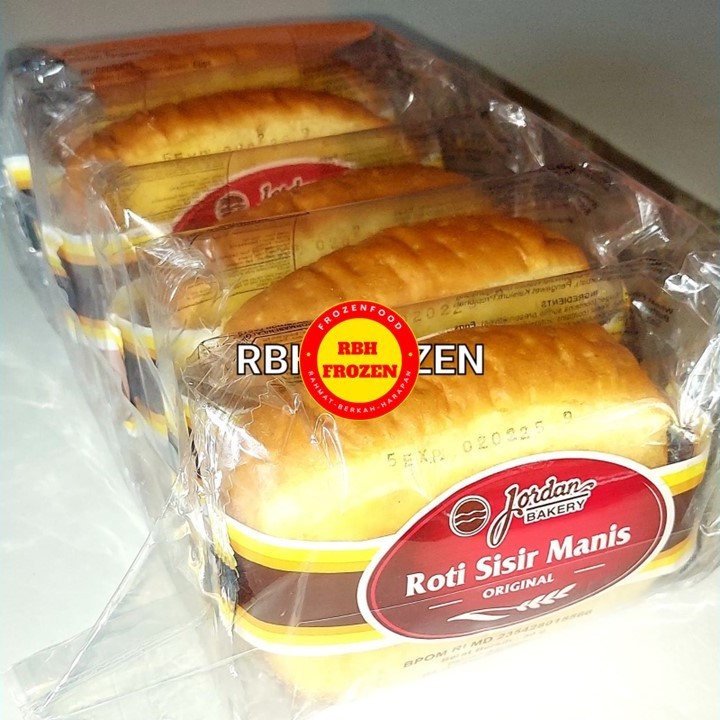 Jual Roti Sisir Manis Original / Jordan Bakery Roti Sisir Mentega Isi 5 ...