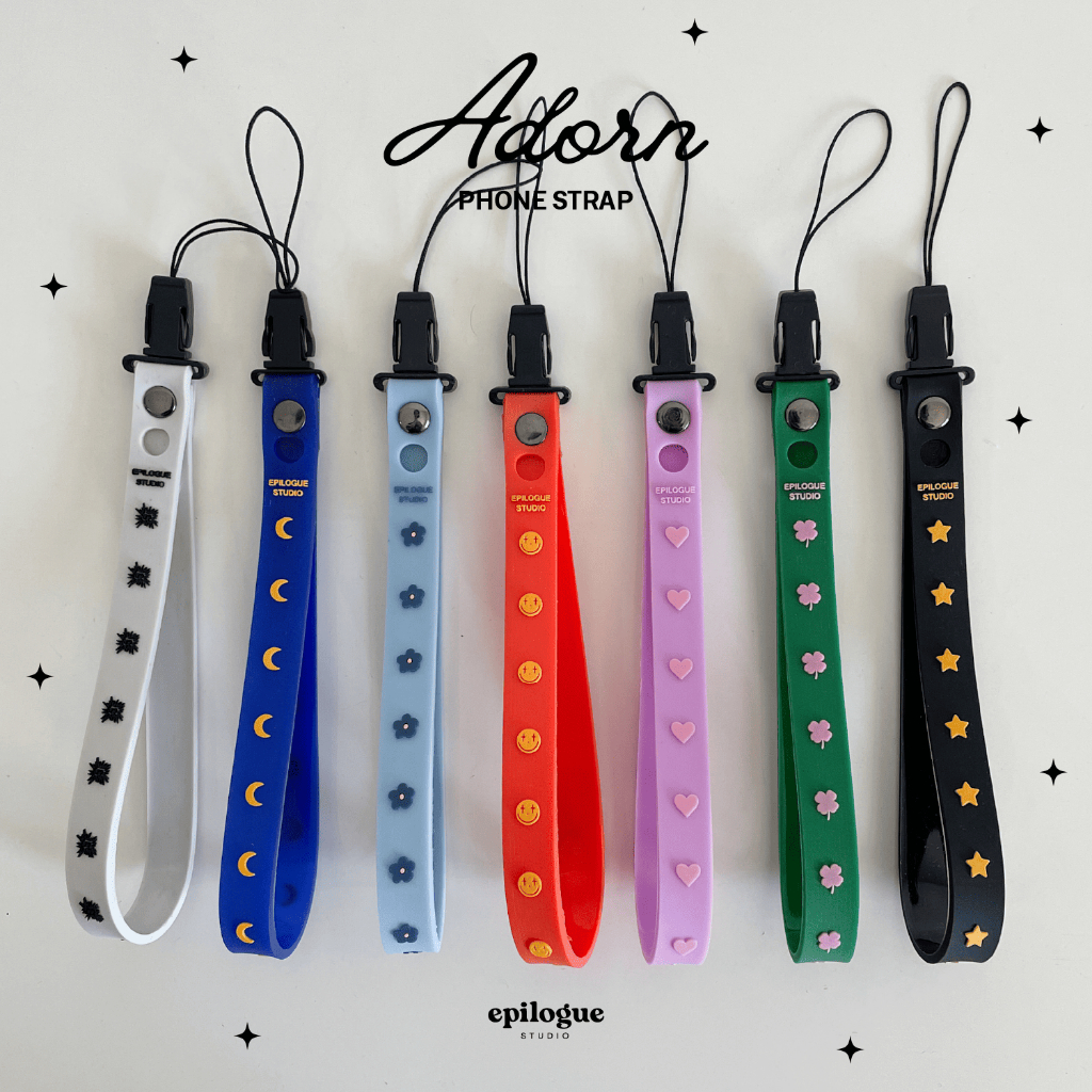 Jual Adorn Rubber Phone Strap | Epilogue Studio | Shopee Indonesia