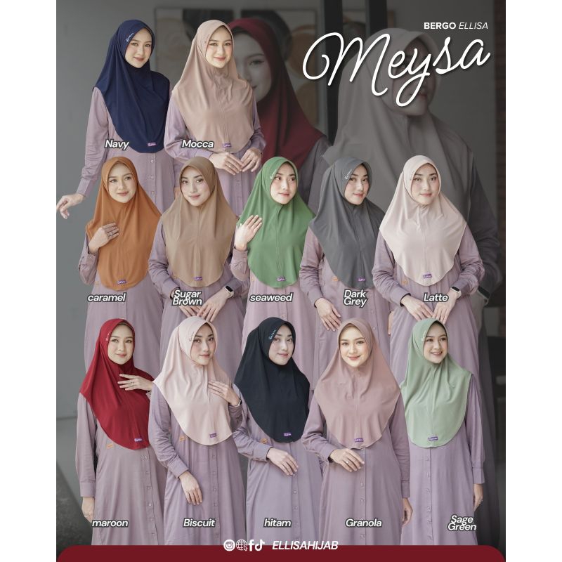 Jual BERGO MEYSA by Ellisa Hijab | Shopee Indonesia