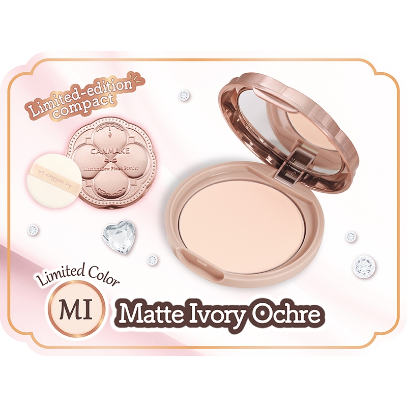 Jual Canmake Japan Marshmallow Finish Powder (Matte Ivory Ochre ...