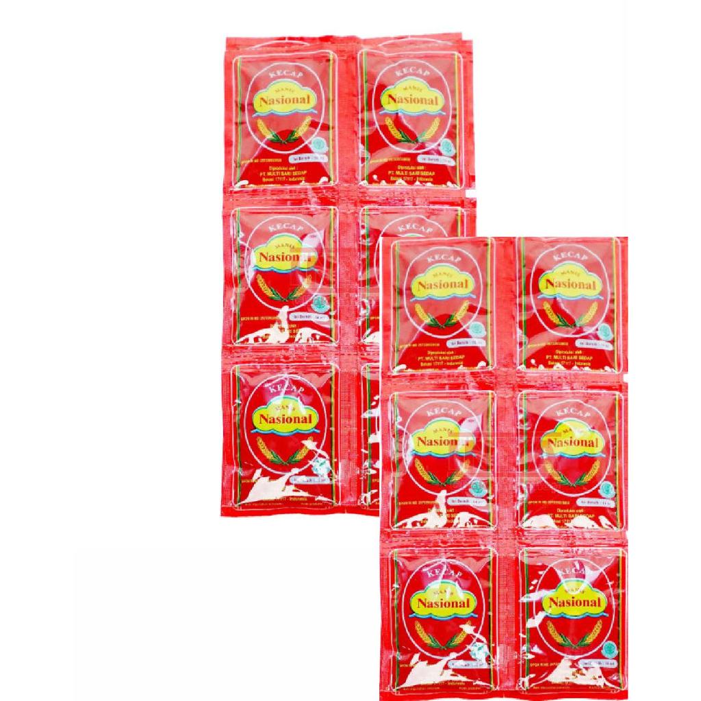 Jual KECAP NASIONAL / Kecap Manis Nasional Sachet / Kecap Manis ...