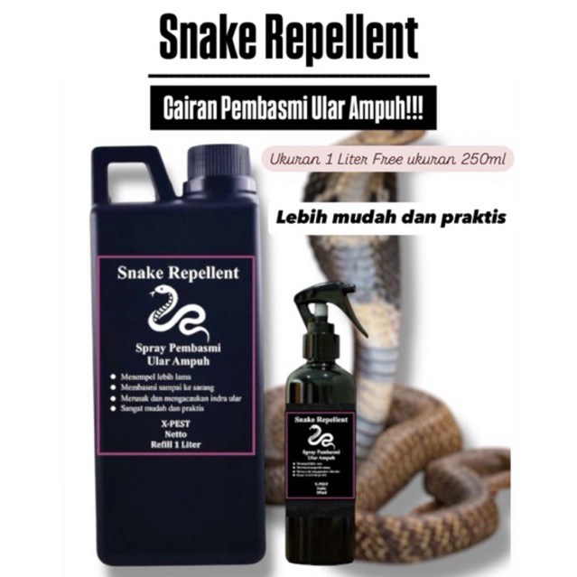 Jual Pengusir Ular Ampuh | Pembasmi Ular Ampuh | Cairan pembasmi ular 1 ...