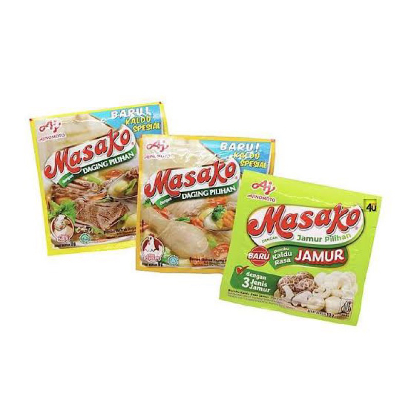 Jual masako kaldu jamur isi 12 - masako kaldu ayam - masako kaldu sapi ...