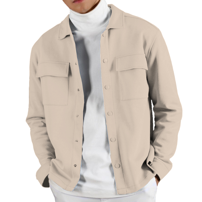 Jual Shacket Jacket Jaket Basic Pria Wanita Fleece Premium High Quality ...