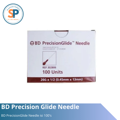 Jual BD - Precision Glide Needle / BD Needle BOX isi 100's | Shopee ...