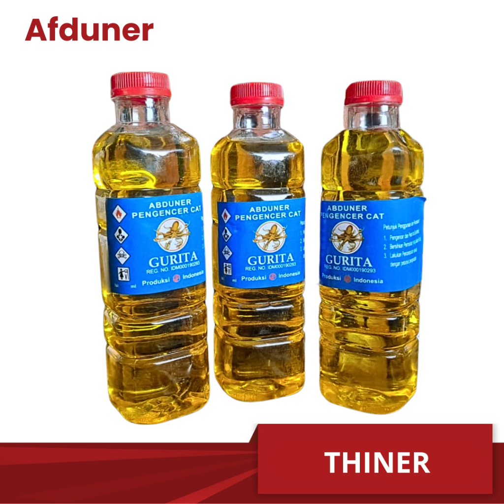 Jual TINER GURITA / THINER AFDUNER / PENGENCER CAT MINYAK KAYU ATAU ...