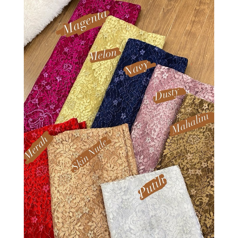 Jual kain metalic outline terbaruu | Shopee Indonesia