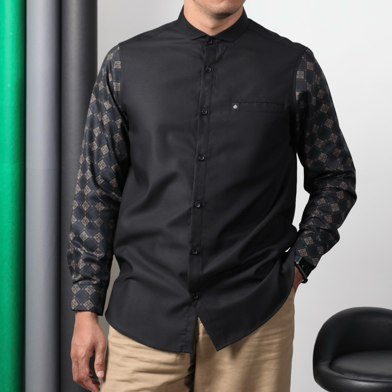 Jual SaviqOfficial - Kemko Batik Laskala / Kemeja Panjang Lengan Batik ...