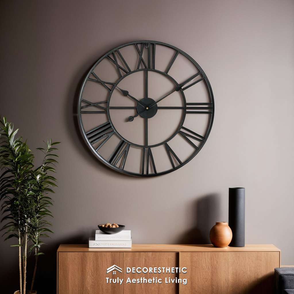 Jual Decoresthetic Jam Dinding Analog Besar Jumbo Modern Minimalis Jam ...