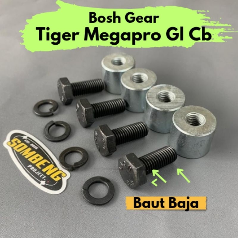 Jual Bosh Gear Megapro Primus Tiger Revo Lama Gl Pro Max Drat Full Besi ...