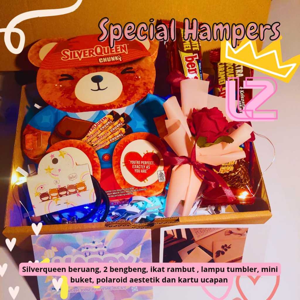 Jual KADO ULANG TAHUN SNACK BOX VALENTAIN GIFT / Souvenir / Silverqueen ...