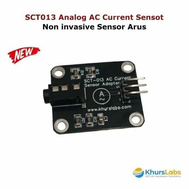 Jual SYS99 SCT013 030 30A 1V Non invasive AC Current Sensor Arus Klem ...