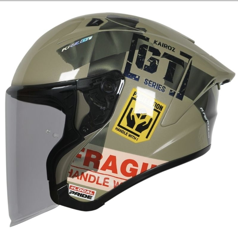 Jual HELM NJS KAIROZ GT MISTERIBOX FREE SPOILER 3D | Shopee Indonesia