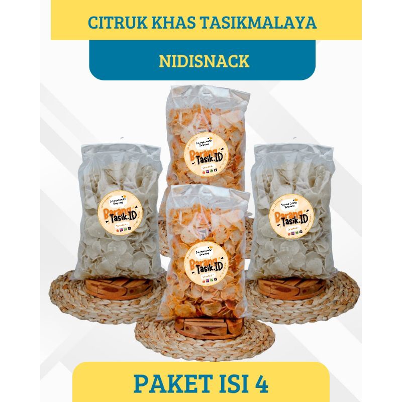 Jual NIDI SNACK - Paket 4 bks - Citruk Gurih Asin Pedas Khas ...