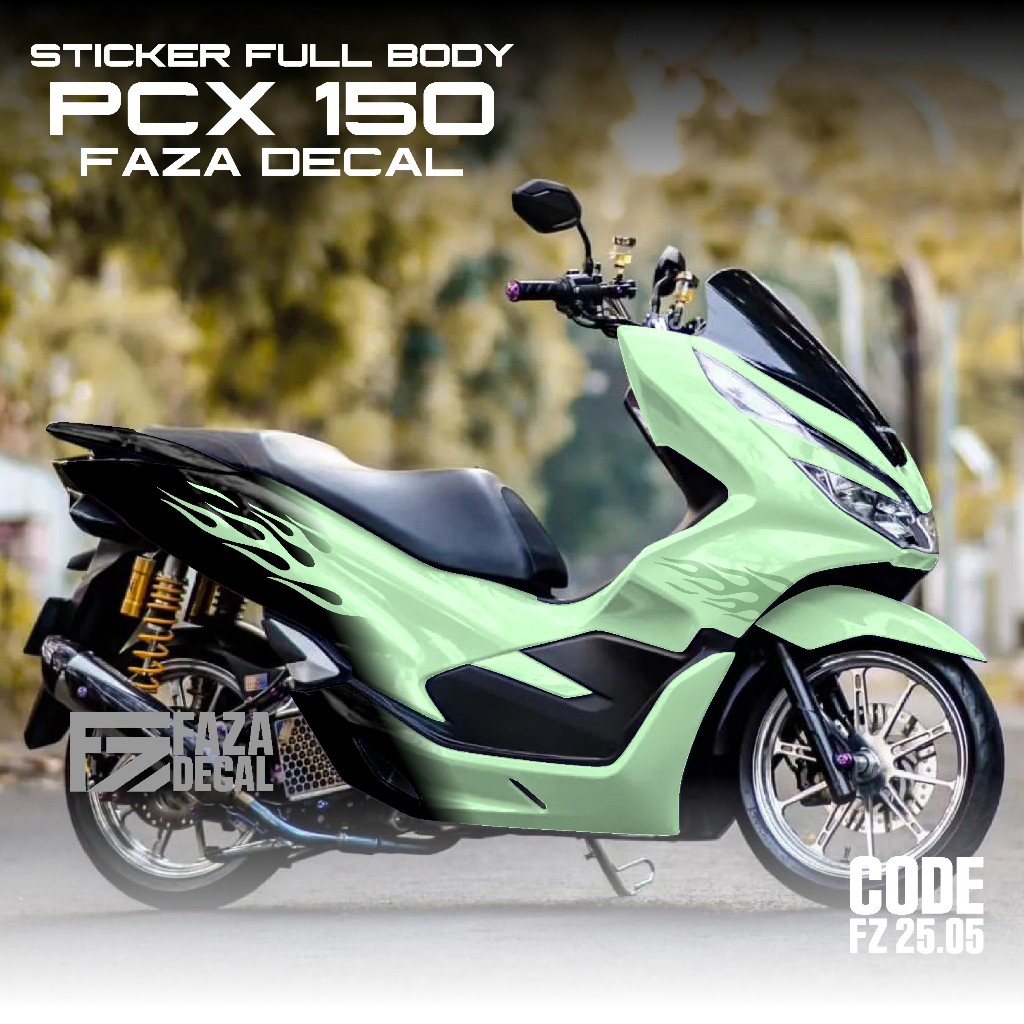 Jual FAZA DECAL - COD Decal Sticker PCX 150 Full Body Api Gradasi ...