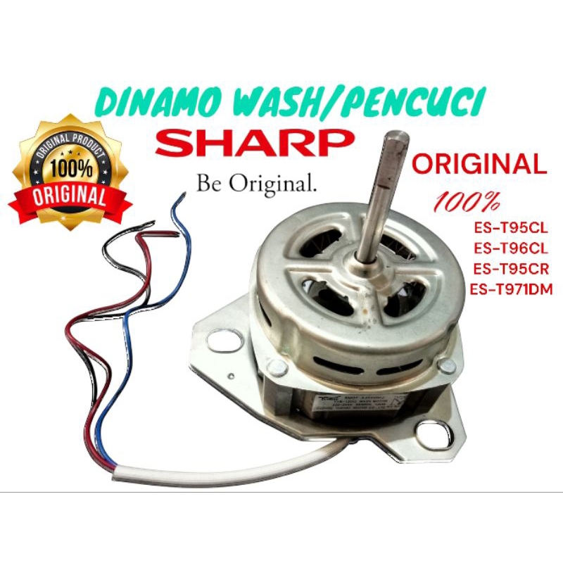 Jual ORIGINAL Dinamo Pencuci / Wash Motor Mesin Cuci Sharp ES-T95CL/ES ...
