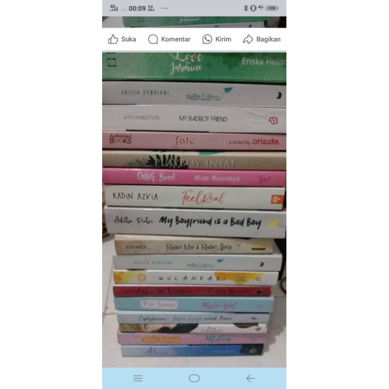 Jual novel wattpad novel remaja original prelove | Shopee Indonesia