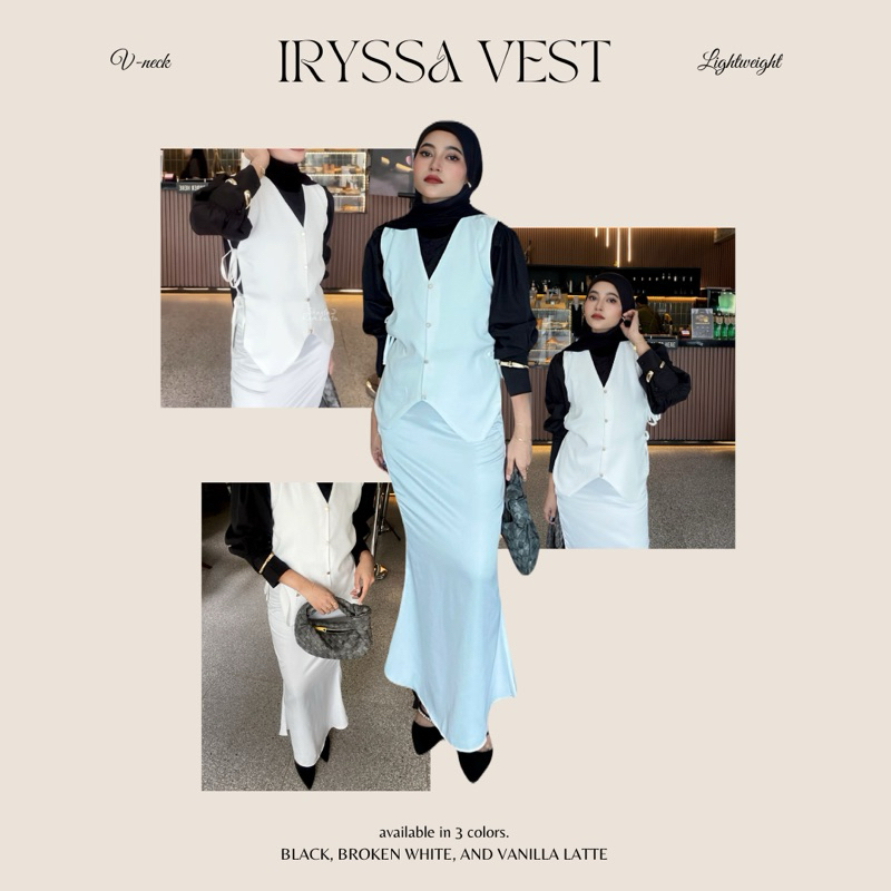 Jual Iryssa Vest by Shazfaromeesa | Shopee Indonesia