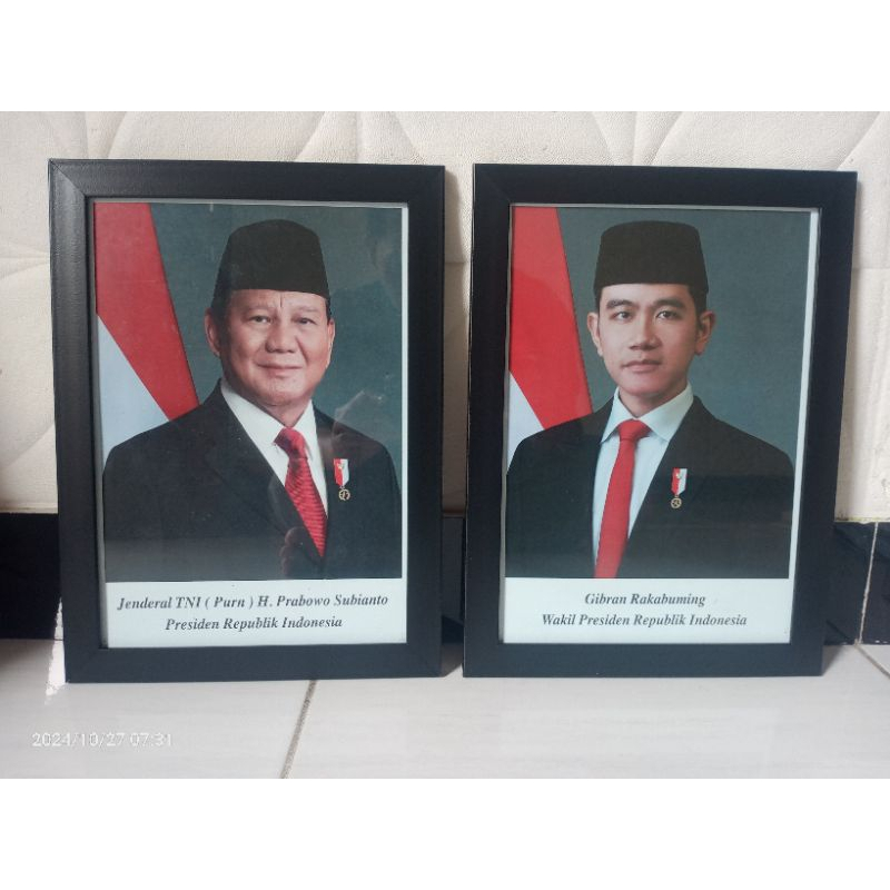 Jual FOTO PRESIDEN DAN WAKIL PRESIDEN TERBARU | Shopee Indonesia