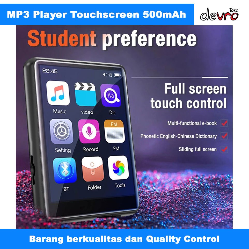 Jual MP3 Player DAP - MP3 Digital Audio Player Bluetooth 5.1 HiFi ...